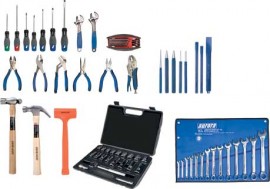 Aurora Tools TLV421 70-Piece Starter Tool Set with Steel Chest