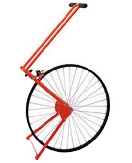Rolatape 32-623 Measuring Wheel with Stand, 23", feet