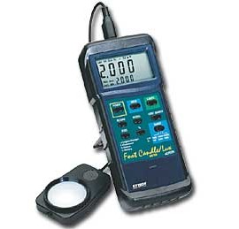 Extech 407026 Heavy Duty Light Meter, 5000 Fc/50,000 Lux,