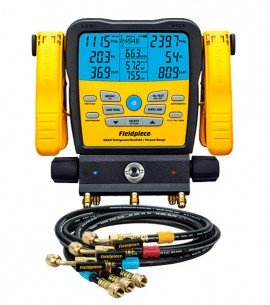 Fieldpiece SM382V and HR3 Manifold with ball valve hoses kit