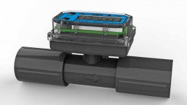 Flomec TM10BQ9GMA TM Series Water Meter, 1" BSP, Q9 2-button computer