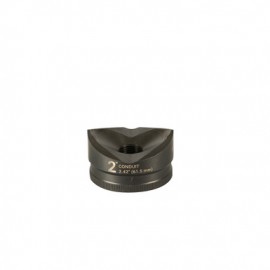Greenlee K3P-2 Standard Round Knockout Punch, 2" conduit size