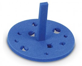 Heathrow Scientific HS2166 Floating Foam Tube Rack, 2.7"