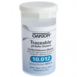 OAKTON 00655-34 Traceable One-Shot Single-Use pH Buffer Solution, pH 10 ...