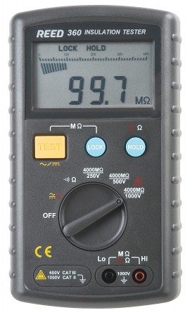 REED C-360 Digital Insulation Tester